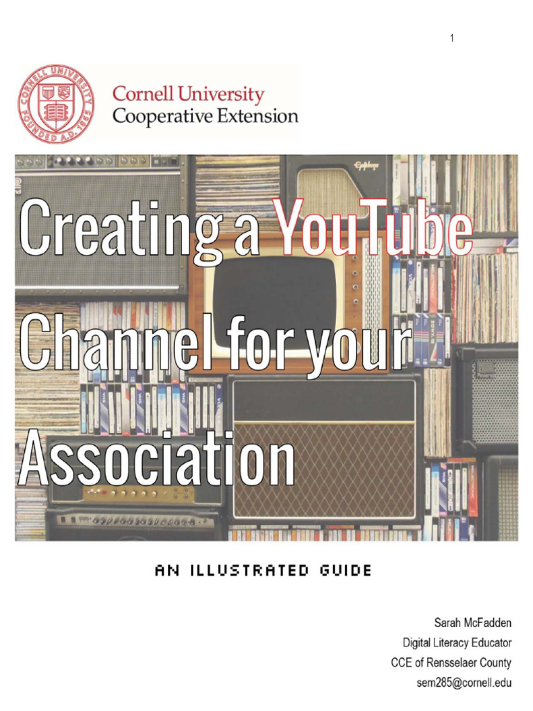 Creating A YouTube Channel For Your Association OPTIMIZED | PDF | You ...