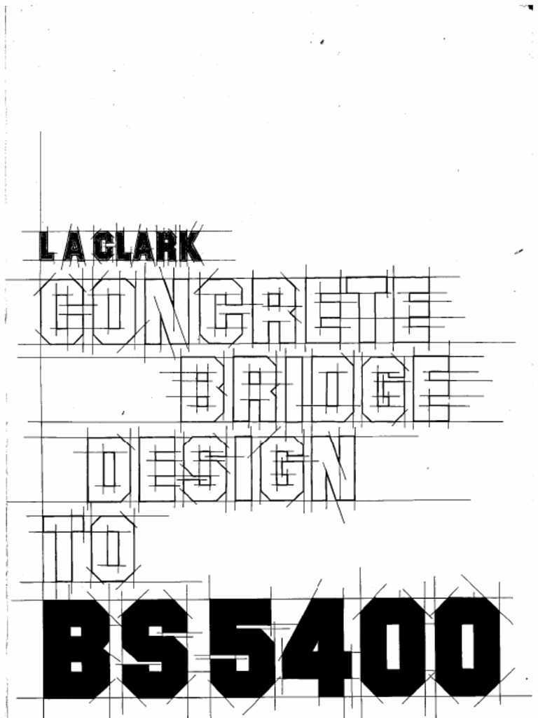 Concrete Bridge Design To BS5400 | PDF