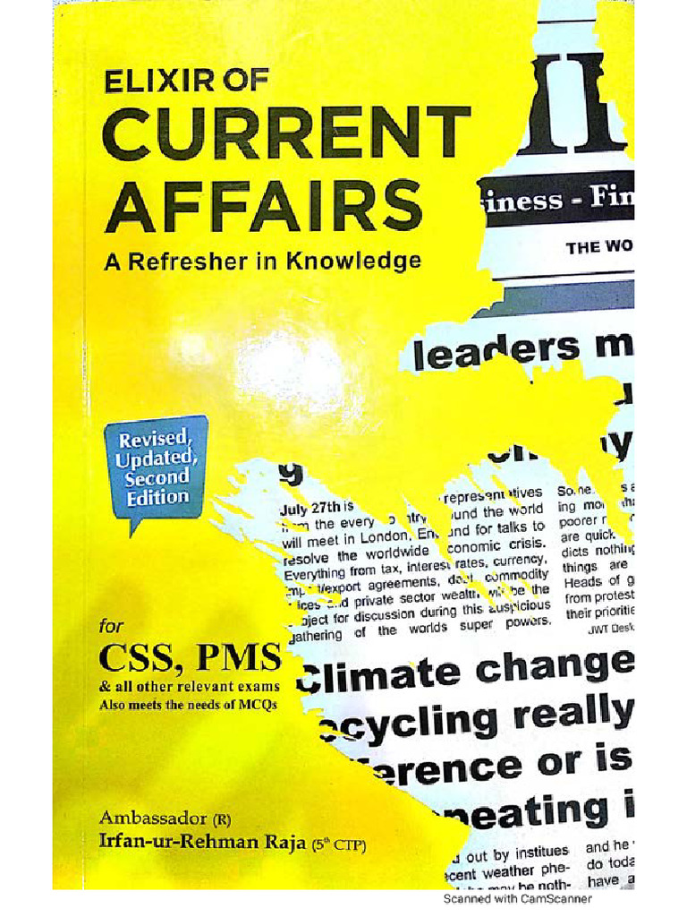 Elixir of Current Affairs - Compressed-Compressed | PDF