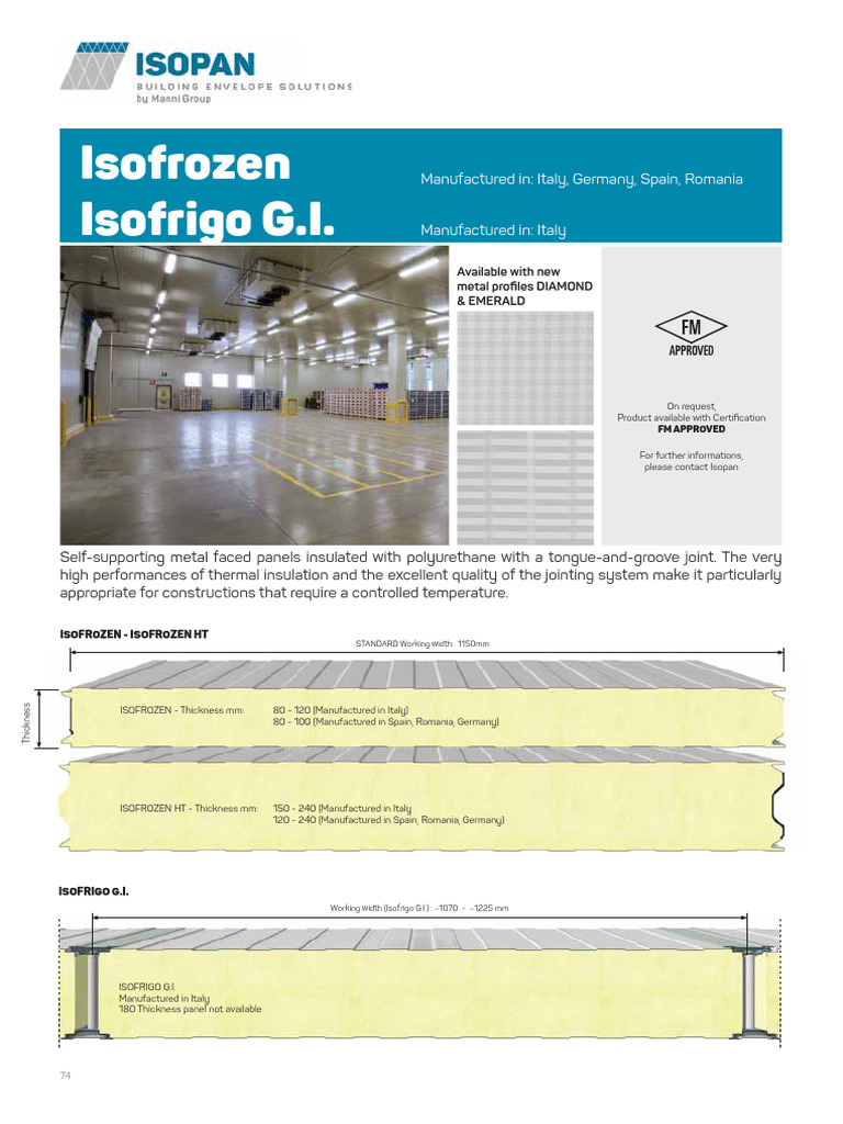 Insulated Metal Panels for Temperature Control | PDF | Secondary Sector ...