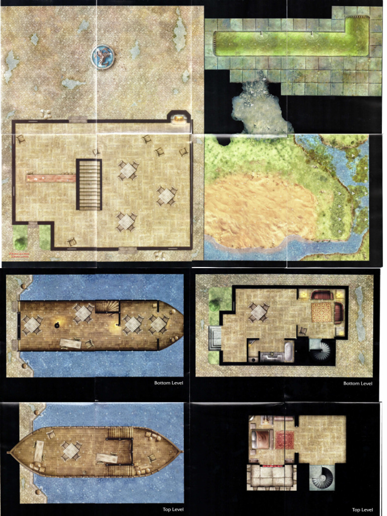 DND 5e - Encounters - Storm Over Neverwinter - Maps | PDF