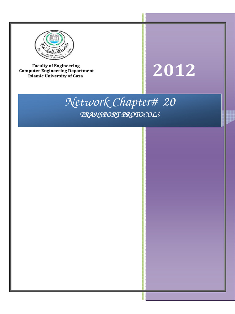 Network Chapter 20 | PDF | Transmission Control Protocol | Network ...
