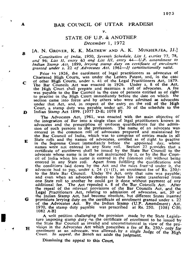 Admin - Judgement - File - Judgement - PDF - 1973 - Volume 2 - Part I ...