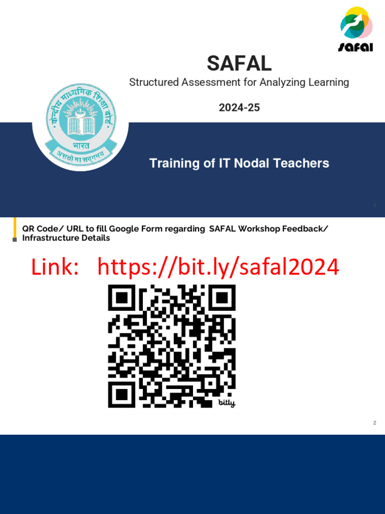 Overview of SAFAL Assessment 2024-25 | PDF | Educational Assessment