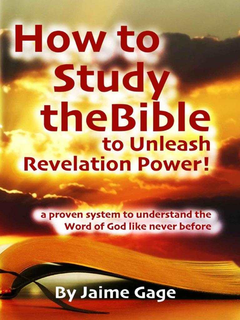 Unlock Bible Study Revelation Power | PDF | Logos (Christianity) | Sermon