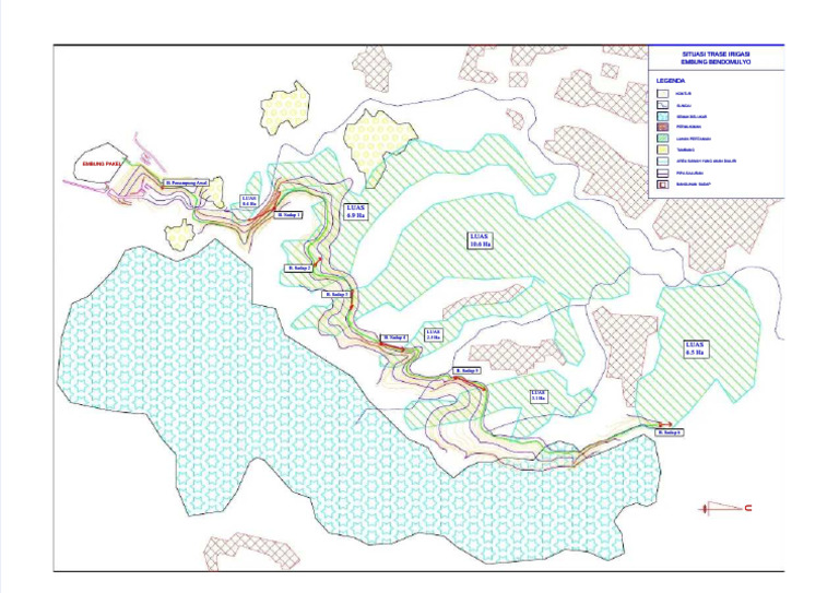 PDF Peta Ikhtisar Irigasi Compress | PDF