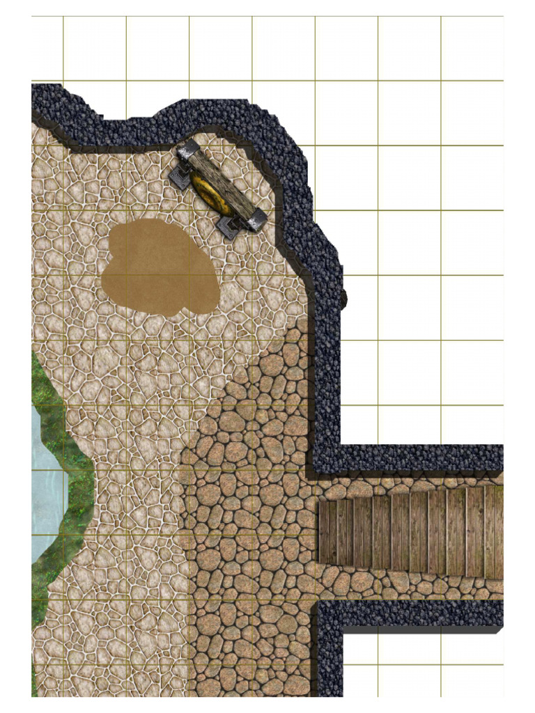 Dundjinni - Firehammer Caves Detail - Dja | PDF