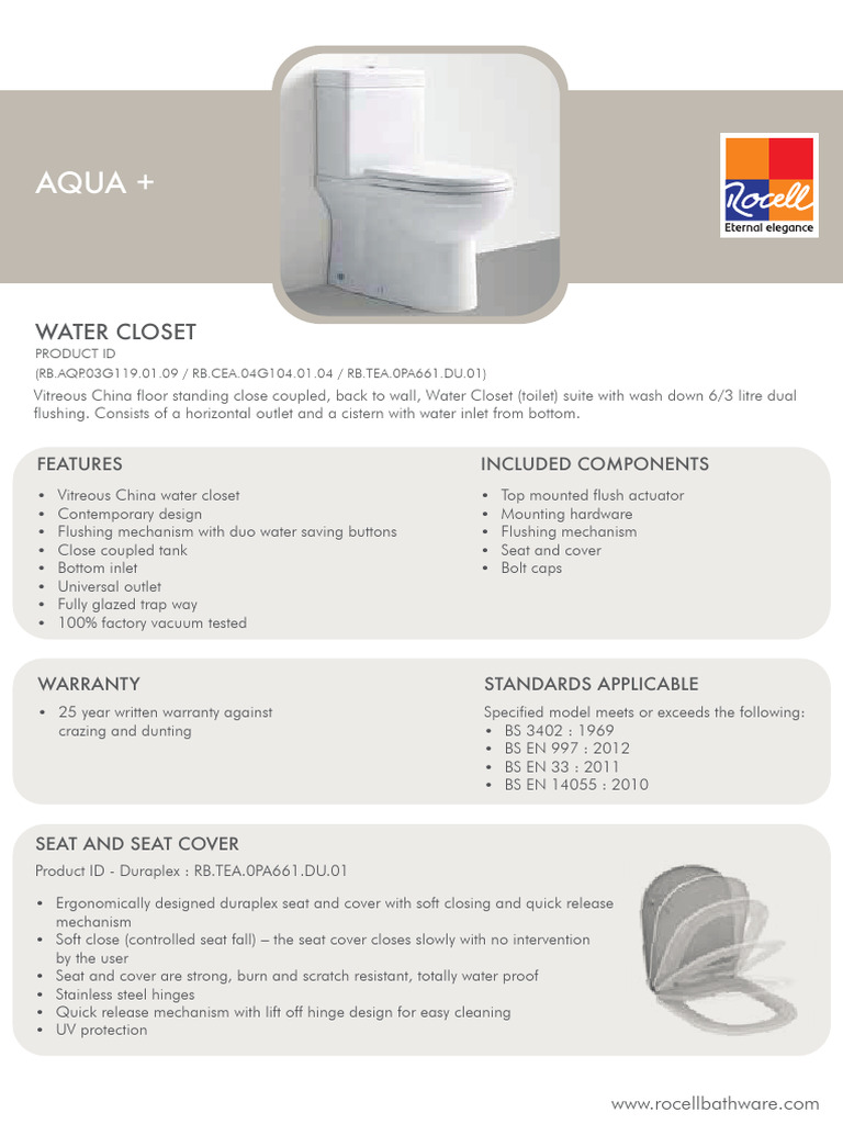 Aqua PDF | PDF | Equipment | Manufactured Goods