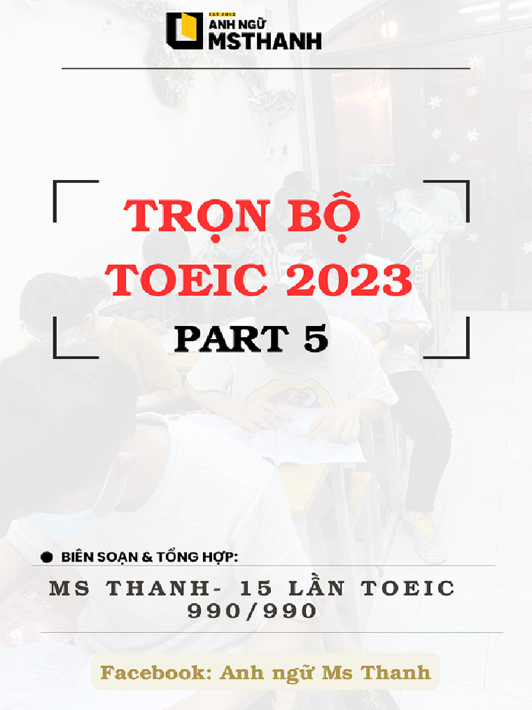 Part 5 Test 2 Toeic 2023 | PDF