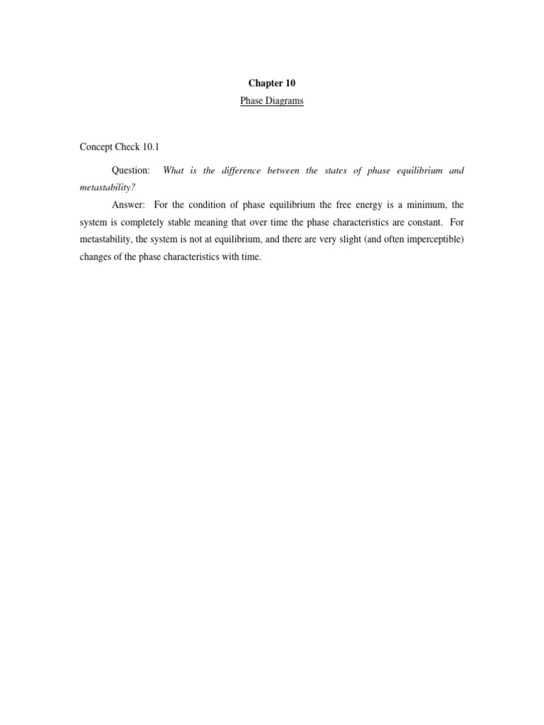 CH 10 | PDF | Phase (Matter) | Materials Science