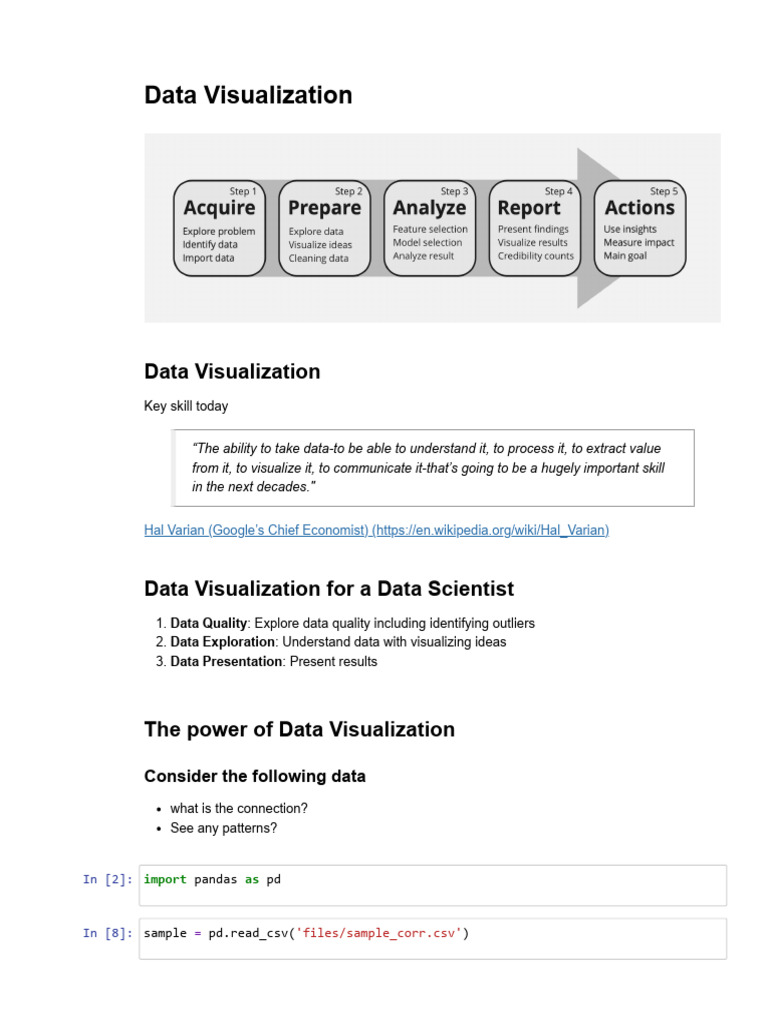 01 - Lesson - Visualization - Jupyter Notebook | PDF | Histogram | Computing