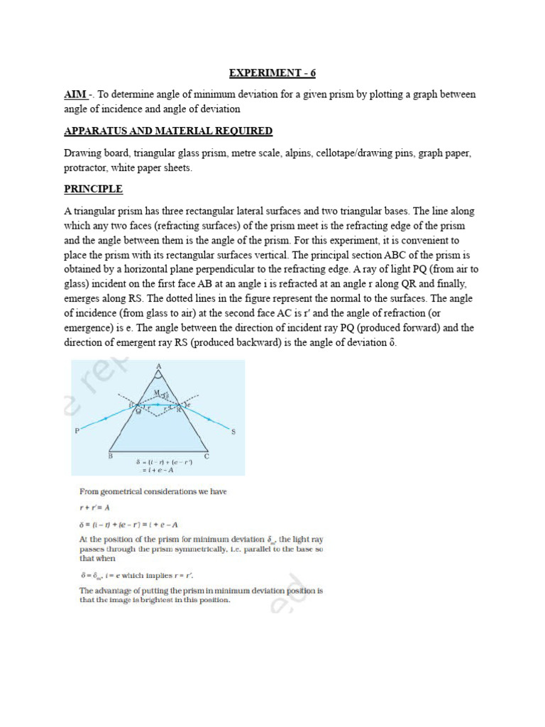 Experiment - 6 | PDF | Science & Mathematics