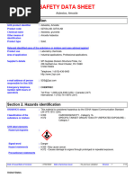 68 Asbestos - MSDS | PDF | Safety | Occupational Safety And Health