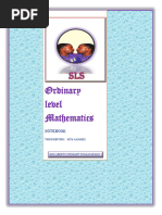 CSEC Maths Summarized Syllabus | PDF | Trigonometric Functions | Euclidean Vector