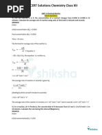 Ncert Solutions Class 12 Chemistry Chapter 4 Chemical Kinetics | PDF ...
