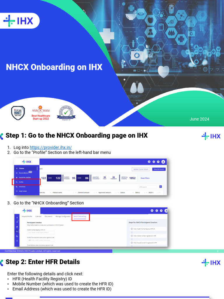 IHX-NHCX Onboarding Guidebook | PDF | Finance & Money Management