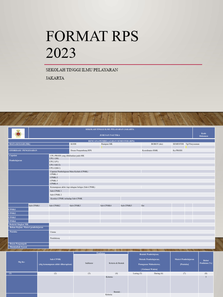 Format RPS 2023 | PDF