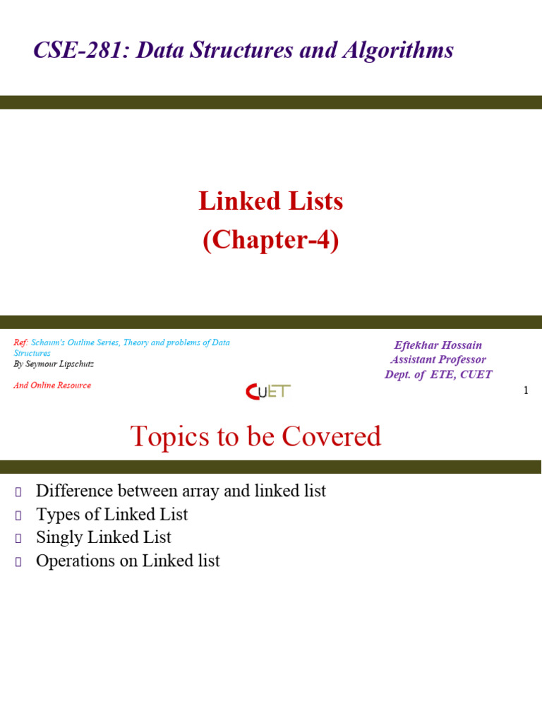 5..linked List | Download Free PDF | Pointer (Computer Programming) | Data Management
