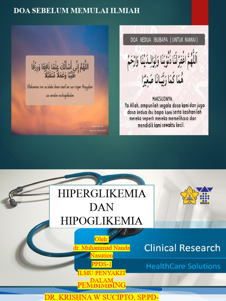 Penanganan Hipoglikemia pada Diabetes | PDF