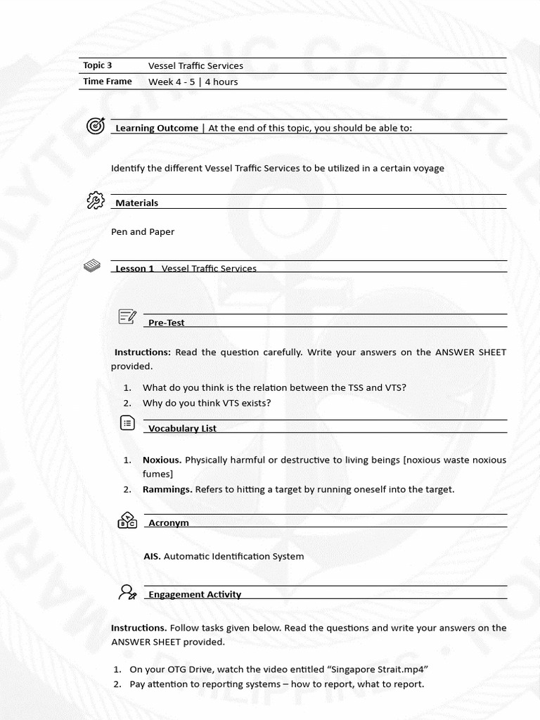 Nav 7 Prelim Module | PDF | Business | Science & Mathematics