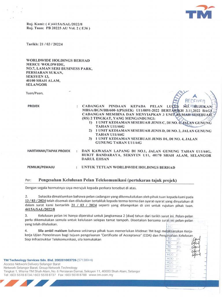2024-03-21 - TM - Revised Approval With Title Change | PDF