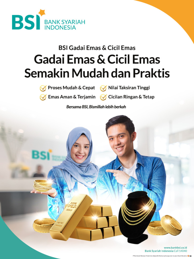 BSI Gadai - Cicil Emas - Poster | PDF