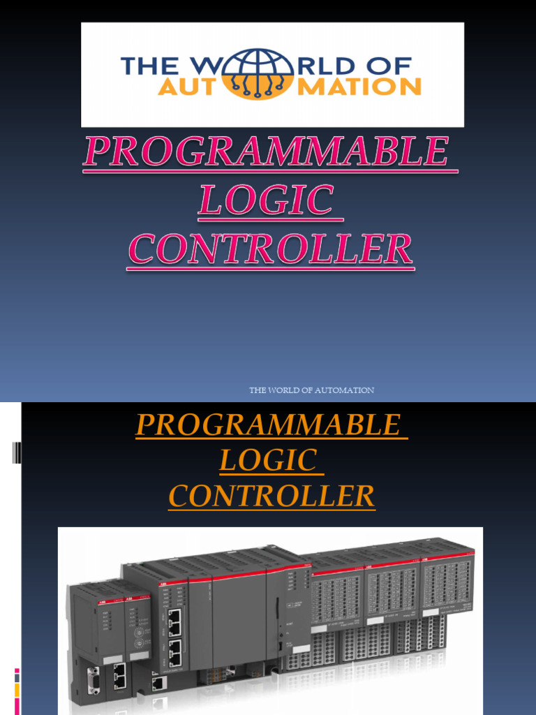 PLC Genral | PDF | Programmable Logic Controller | Computer Data Storage