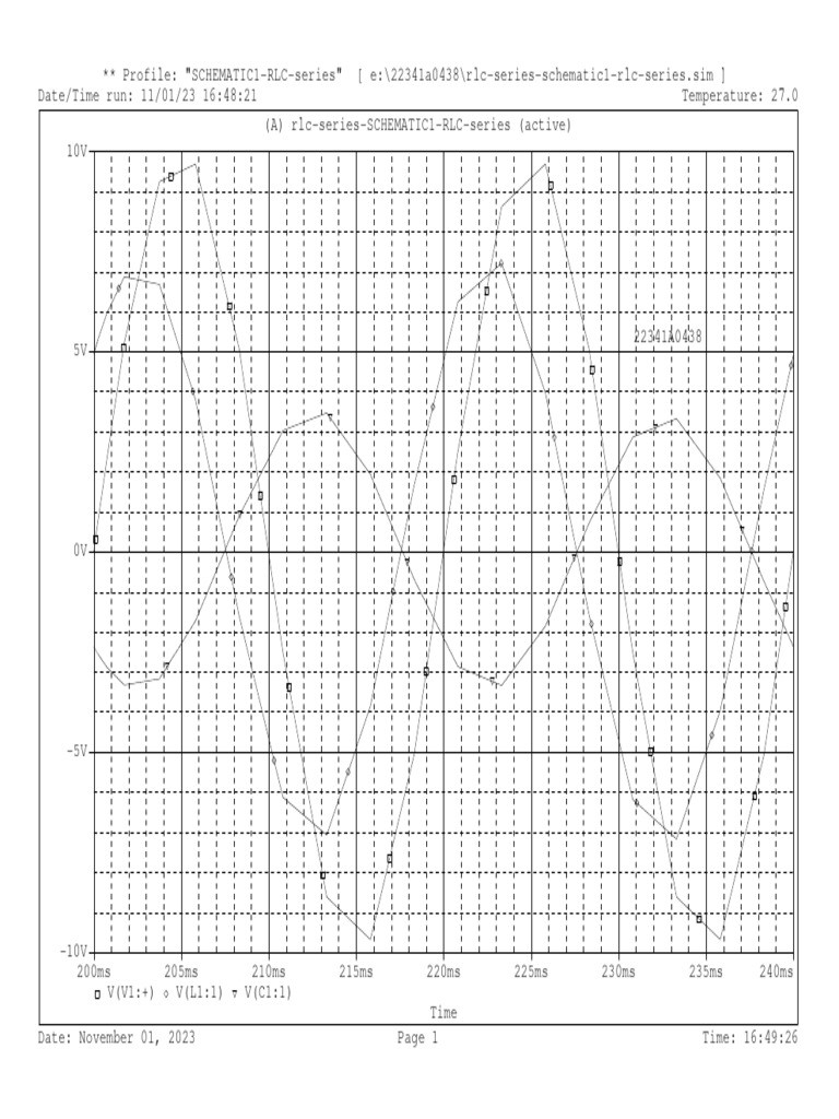 Rlc Series SCHEMATIC1 RLC Serie | PDF