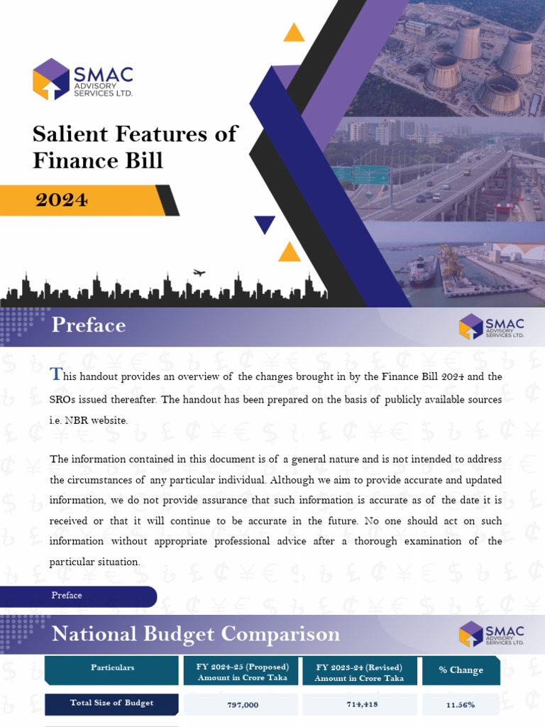 Finance Bill 2024 Overview | PDF | Taxes | Direct Tax