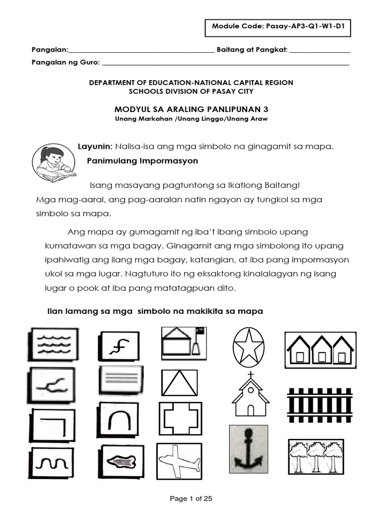 6 Pasay-Grade 3-AP Q1-W1 | PDF