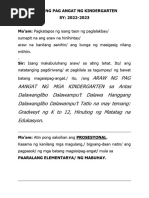 Emcee Script Meeting Tagalog | PDF