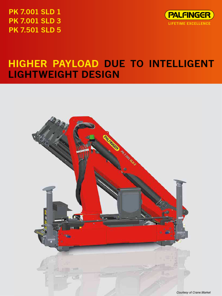 Palfinger Knuckle Boom Cranes Spec 1b795f | PDF