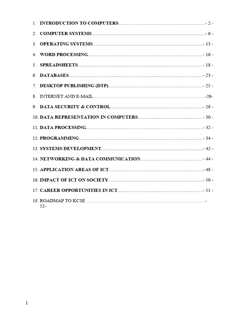 Computer Studies Topical Questions Paper 1 | Download Free PDF | Computer Data Storage ...