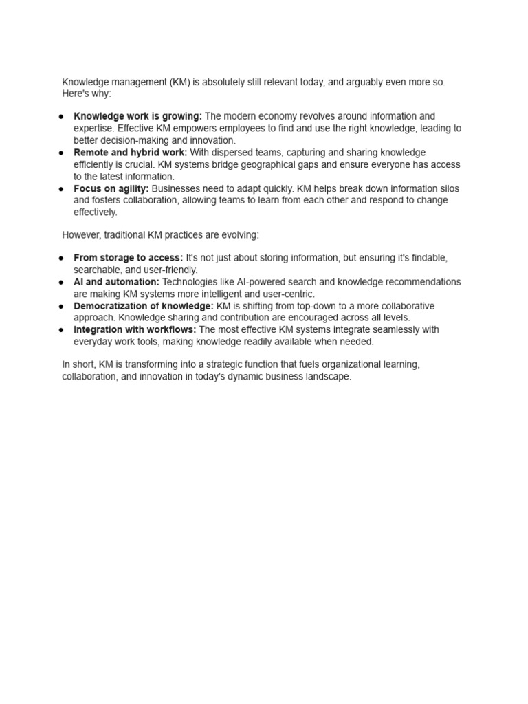 does-knowledge-management-are-still-relevant-toda-pdf