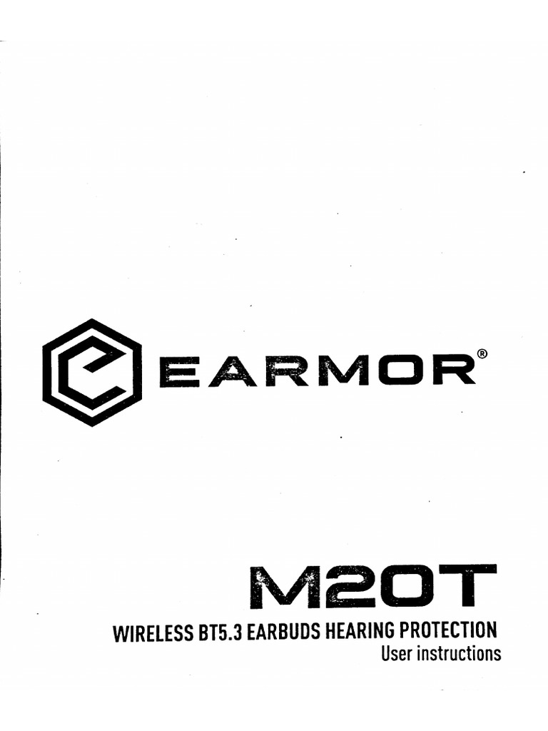 Earmor M20T | PDF