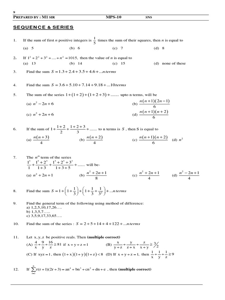 MPS-10 Gs | PDF | Mathematics | Number Theory