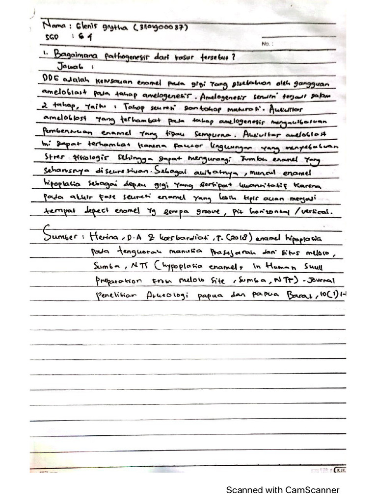 Glenis Grytha Li LBM 1 7.3 | PDF