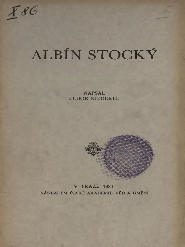 Albin Stocky | PDF