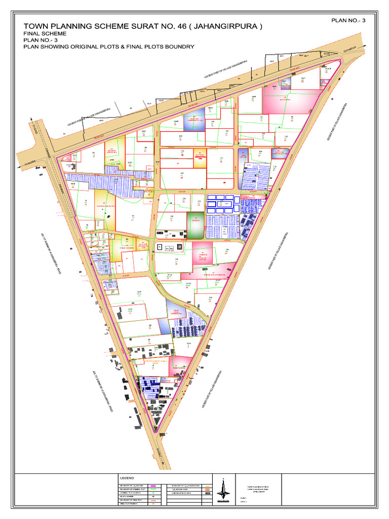 TP46 Jahangirpura Map | PDF