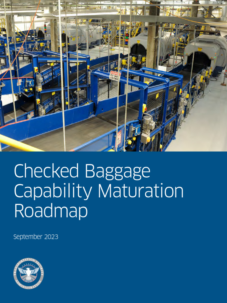 Checked Baggage Roadmap | PDF | Transportation Security Administration ...