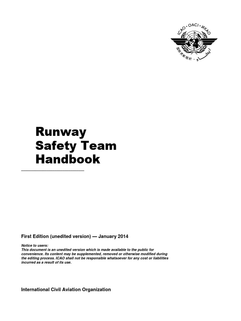Runway Safety Handbook | PDF | Risk | Risk Assessment