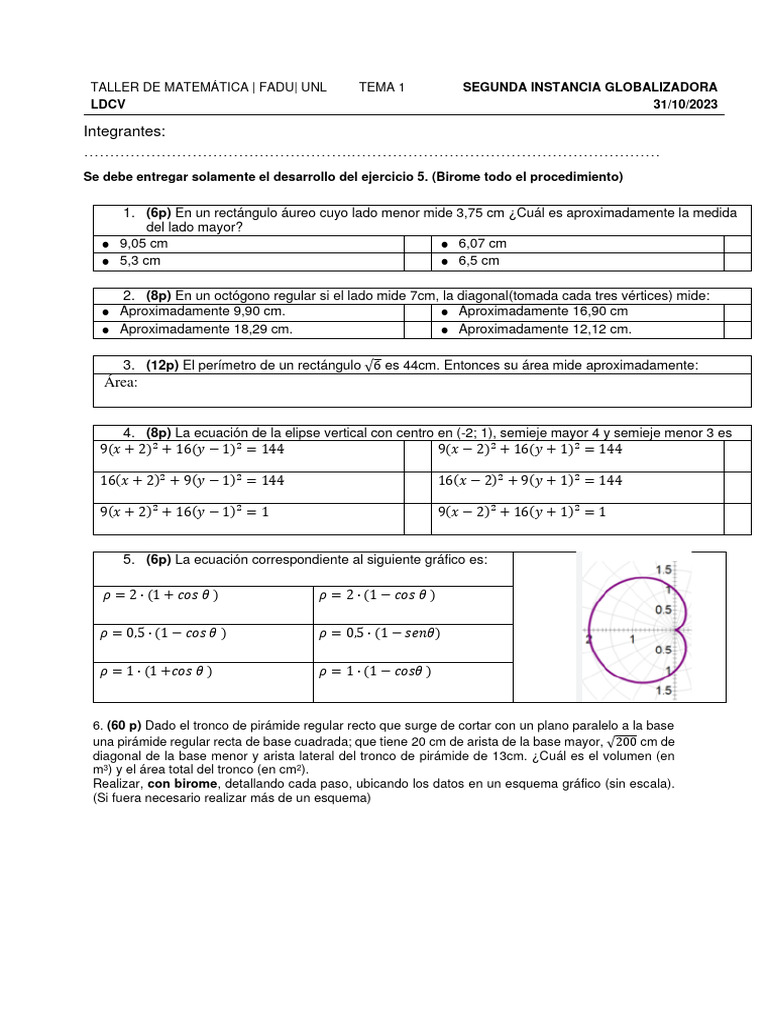 2°IG - 2023 - Talleres LDCV y LDI final | PDF | Geometría euclidiana ...
