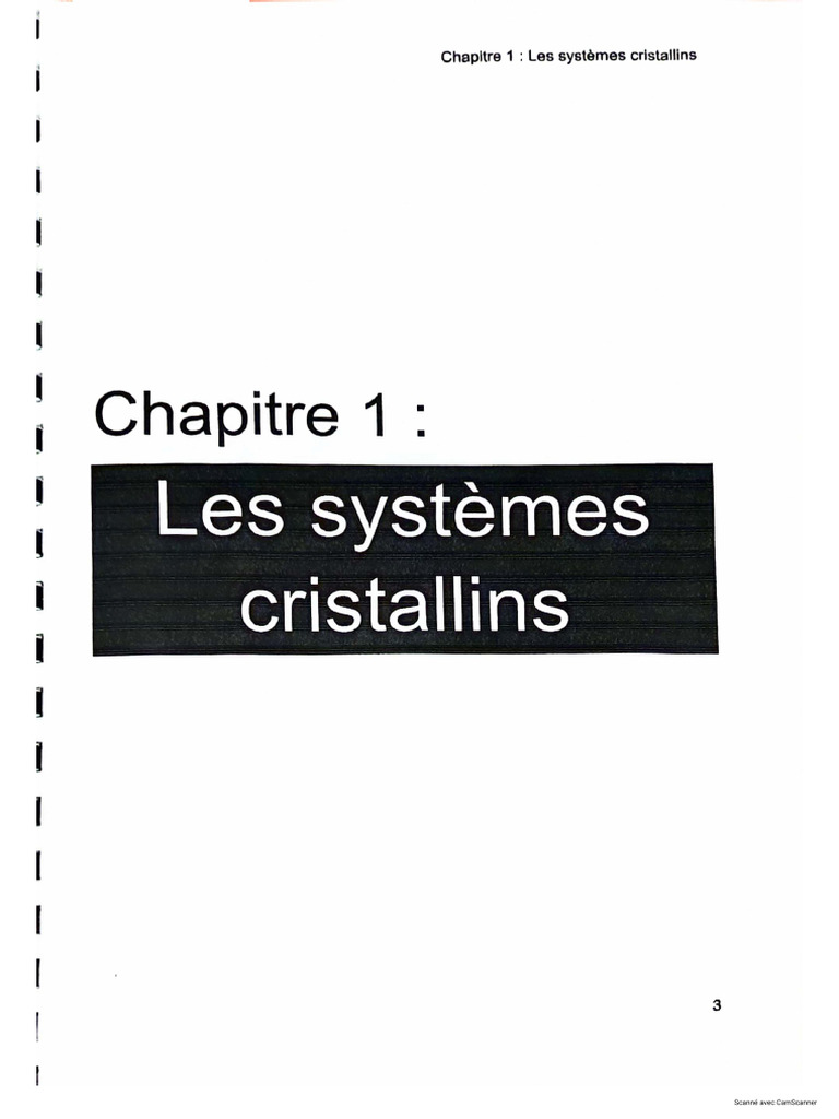 Chap1&2 de Cristallo L2C ĶŹ | PDF