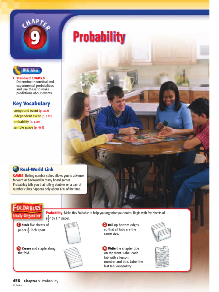 Chapter 9 California Mathematics - Grade 6-10 | PDF