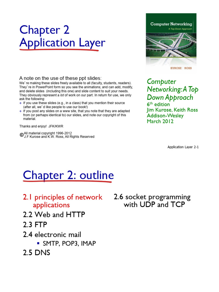 Application Layer - 1 | PDF | Http Cookie | Peer To Peer