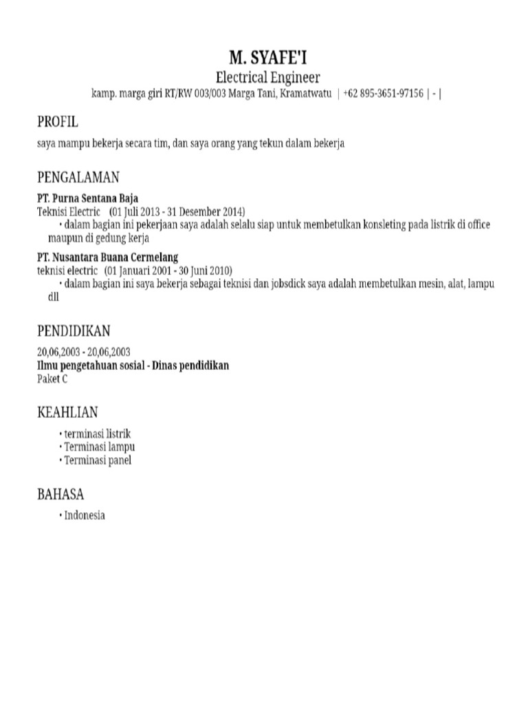 M. Syafe'i | PDF
