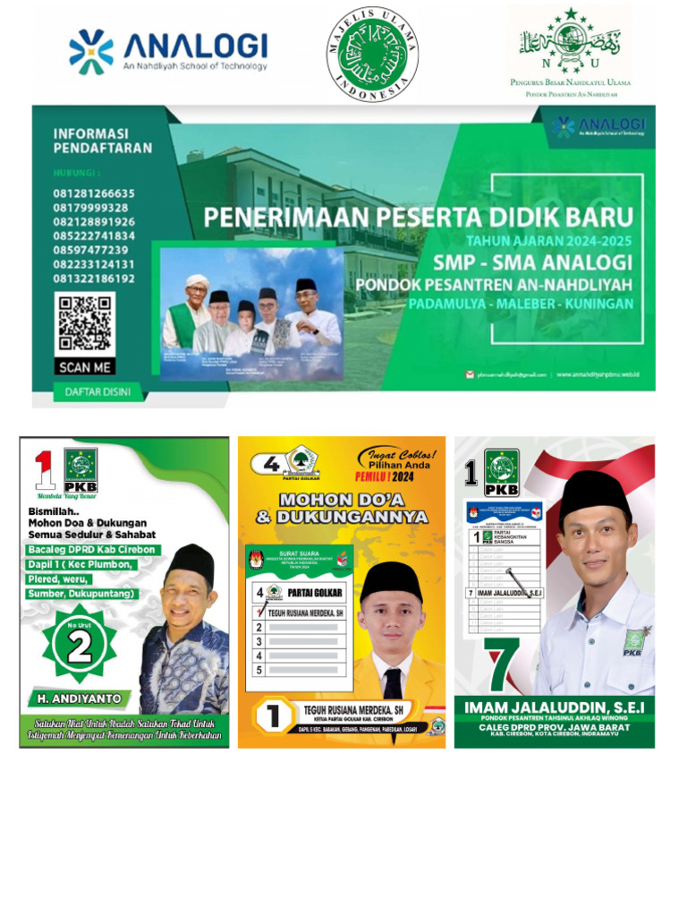 Flyer Iklan & Caleg | PDF