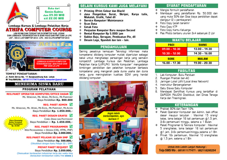 New Brosur Athifa 2021 | PDF