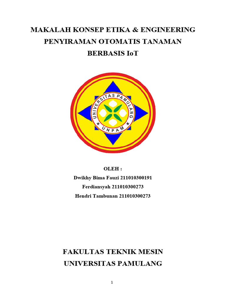 Makalah Konsep Etika Dan Engineering | PDF