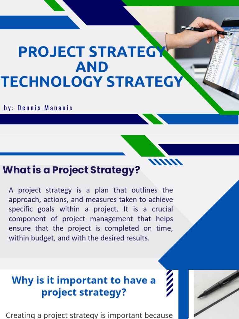 Project and Technology Strategy Guide | PDF | Strategic Management | Goal